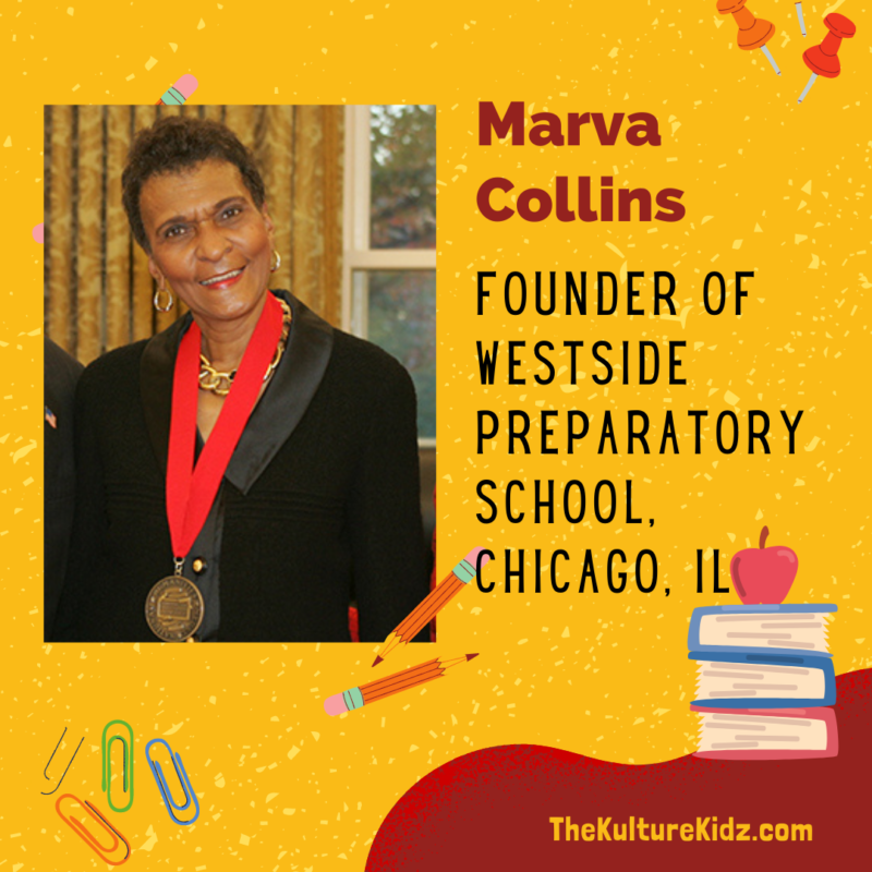 Marva Collins (1936-2015) – The Kulture Kidz