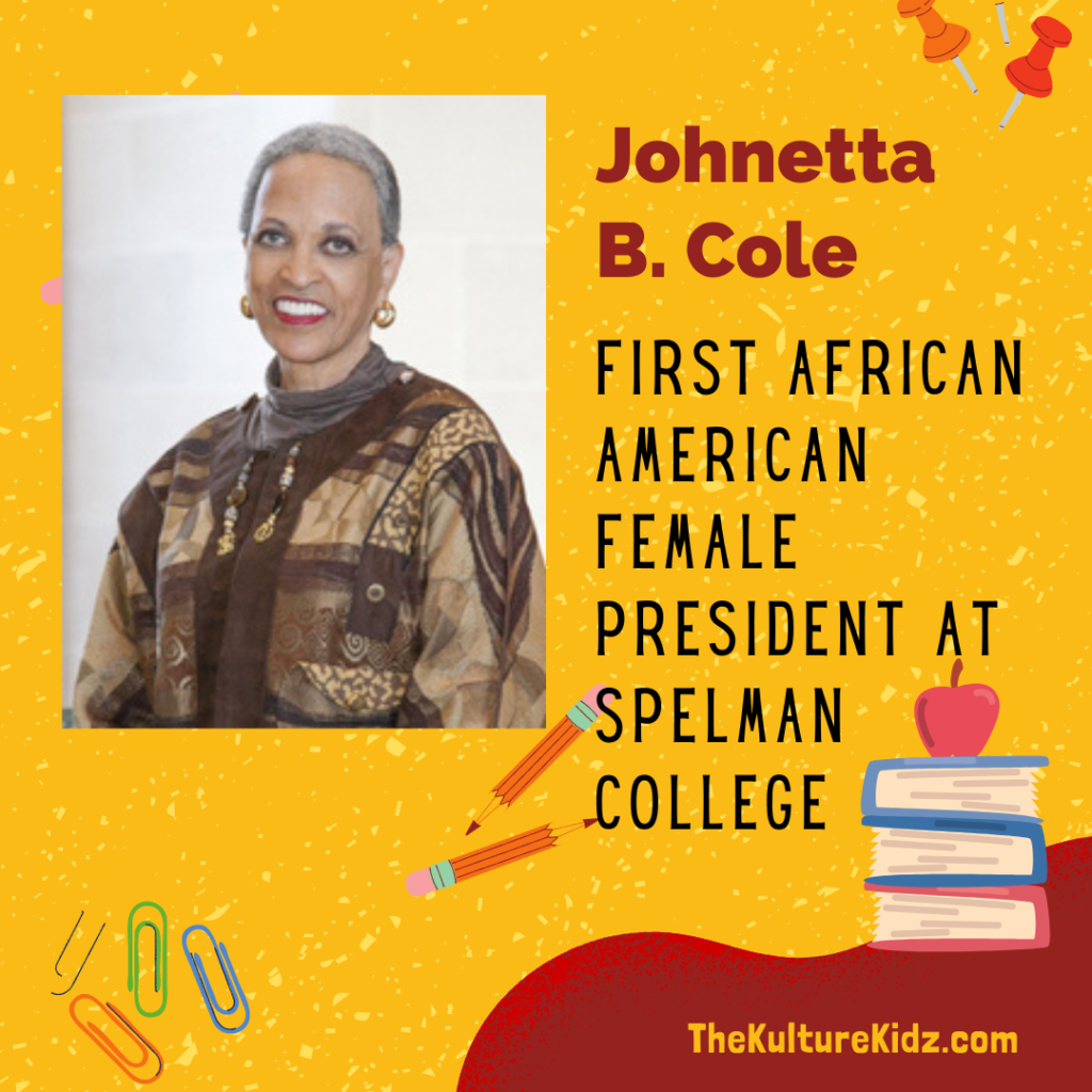 Johnetta B. Cole – The Kulture Kidz